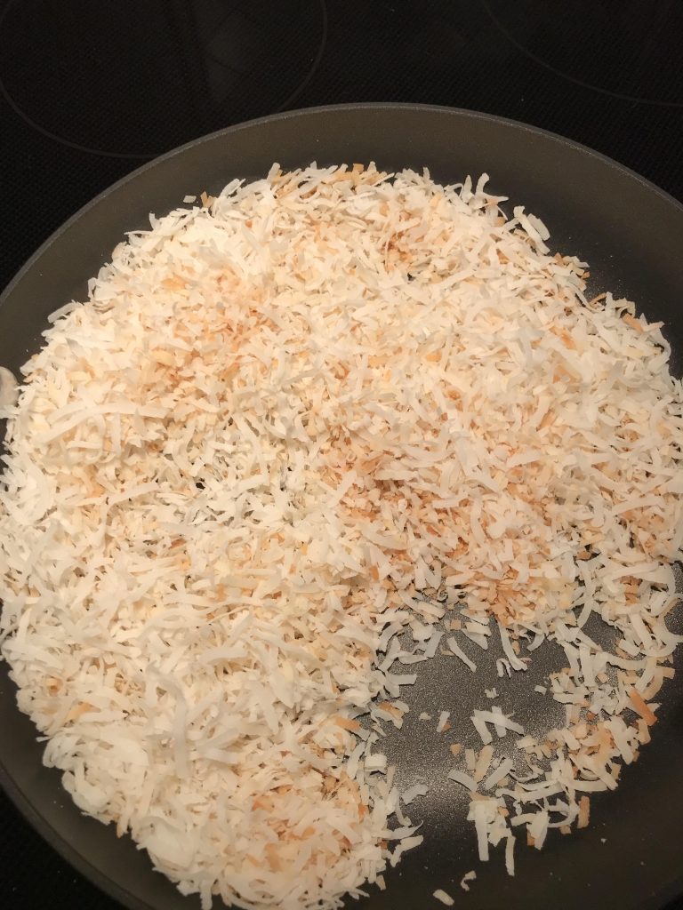Quick and Easy Tropical Toasted Coconut Flakes - Jacksons Job