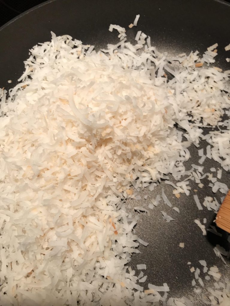 Quick and Easy Tropical Toasted Coconut Flakes - Jacksons Job