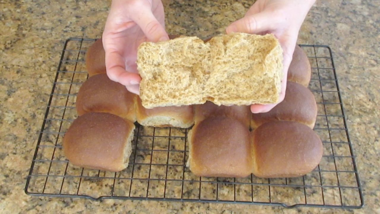 Wholesome and Hearty 100% Whole Wheat Rolls - Jacksons Job