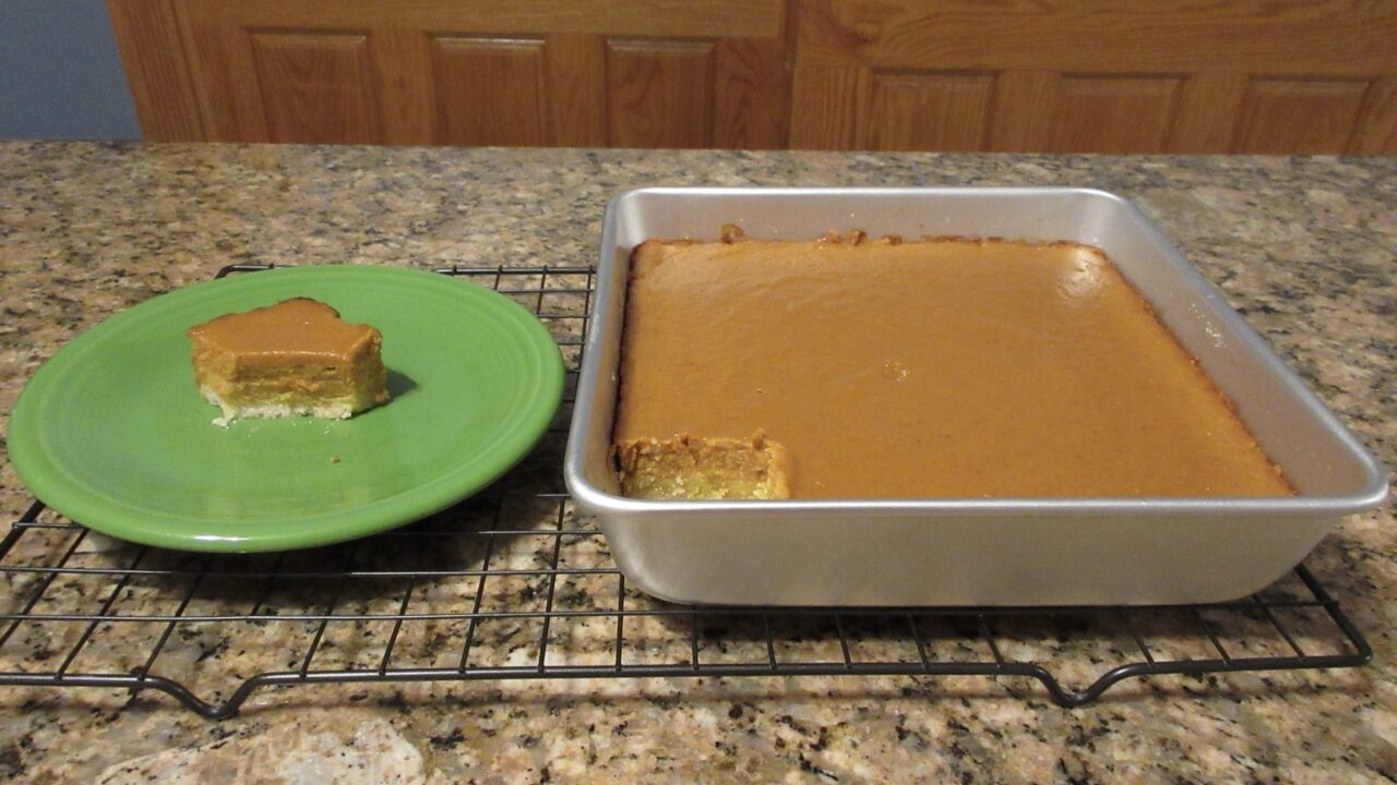 Pumpkin Squares Recipe - Jacksons Job