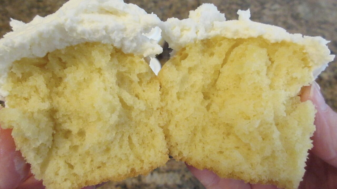 Vanilla Cupcake Recipe Without Butter or Dairy - Jacksons Job